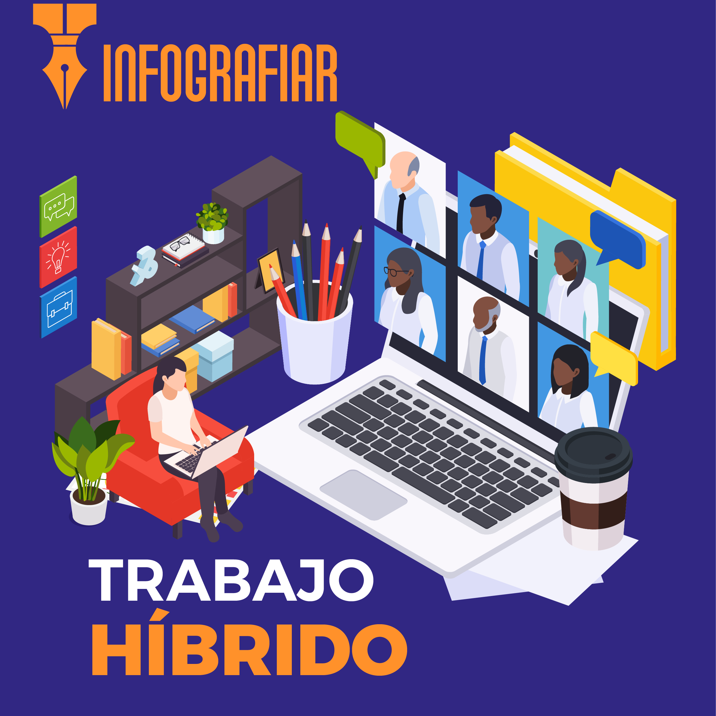 Trabajo híbrido - INFOGRAFIAR