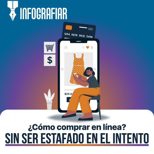 ¿Cómo comprar en línea sin estafas? - INFOGRAFIAR